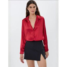 Hiccup Bluse Damen Gr&ouml;&szlig;e XL rot