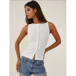 Hiccup Top Damen Gr&ouml;&szlig;e XL wei&szlig;