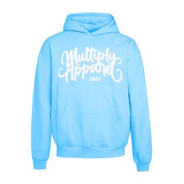 Multiply Apparel Sweatshirt Damen Gr&ouml;&szlig;e XL azur / wei&szlig;