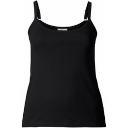 sheego Top Damen Gr&ouml;&szlig;e 7XL Gro&szlig;e Gr&ouml;&szlig;en schwarz
