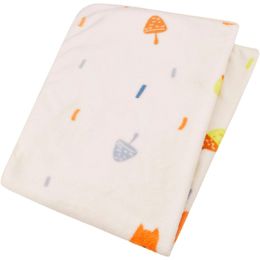 Babydecke Sterntaler "Fuchs Filou Plüsch", lichtgrau, B:75cm L:100cm, Polyester, Wohndecken