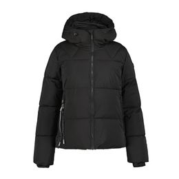 Luhta Damen Steppjacke "EIRIKEN"basic schwarz, Gr. 48, Obermaterial: 97% Polyester, 3% Elasthan, Jacken