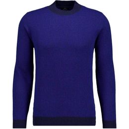 Rundhalspullover Ragman, Herren, Gr. 50, marineblau, 90% Wolle 10% Baumwolle, Pullover Rundhalspullover