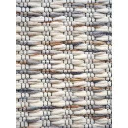 Brink & Campman Brink & Campman Wollteppich Grain Multicolor/Grau 140x200 cm - Naturfaserteppich aus Wolle