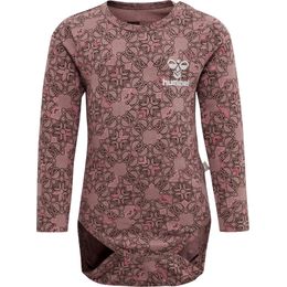 Hummel Body Jungen Gr&ouml;&szlig;e 68 pink / rotviolett / schwarz / silber