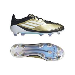 Adidas F50 Elite FG Messi Triunfo Dorado Gold Weiss, Größe 39 1/3 - 11teamsports