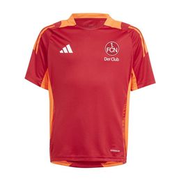 Adidas 1.FC Nürnberg Trainingsshirt Kids Rot, Größe 140, Kinder, Fan Artikel - 11teamsports