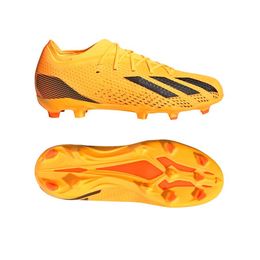 Adidas X Speedportal.1 FG Heatspawn Kids Orange Gold Schwarz, Größe 38 2/3, Kinder, Kinder - 11teamsports