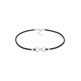 Elli Halskette Choker 'Infinity' Damen Größe 32 silber