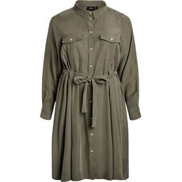 ZIZZI Shirt Dress 'Mdana' female Green size S