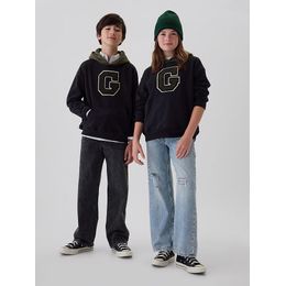 GAP Hoodie in Schwarz - 59% | Größe 116/122 | Kinder-sweatshirts-jacken