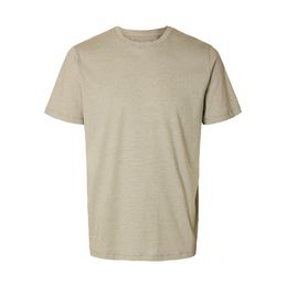 Selected Homme Shirt in Beige - 43% | Gr&ouml;&szlig;e M | Herren-plussize