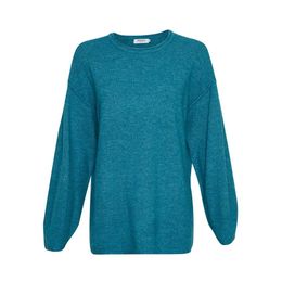 MOSS COPENHAGEN Pullover "Juvia" in Blau - 59% | Gr&ouml;&szlig;e M/L | Damen-pullover-cardigans