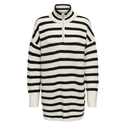 Only Pullover in Creme/ Schwarz - 68% | Gr&ouml;&szlig;e S | Damen-pullover-cardigans