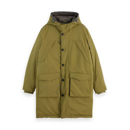 Scotch & Soda Scotch & Soda Parka in Oliv - 72% | Größe XL | Herrenjacken