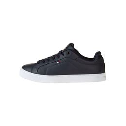 Tommy Hilfiger Shoes Leder-Sneakers in Dunkelblau - 42% | Größe 43 | Herrensneakers