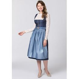 Stockerpoint Dirndl "Leonora" in Dunkelblau - 37% | Größe 38 | Damen-dirndl