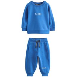 Baker by Ted Baker Jogginganzug Jungen Größe 86 royalblau / weiß