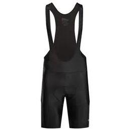 Fahrradhose Jack Wolfskin "MOROBBIA BIB SHORTS M", Herren, Gr. L (52), Normalgr&ouml;&szlig;en, schwarz, Obermaterial: 80% Polyamid, 20% Elasthan; Obermaterial 2: 85% Polyester, 15% Elasthan, Hosen Fahrradhose