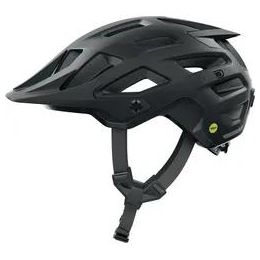 Mountainbikehelm Abus "MOVENTOR 2.0 MIPS" Gr. M, schwarz (velvet schwarz), Helme, M Kopfumfang: 54cm - 58cm