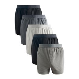 next Boxershorts Herren Größe L dunkelblau / grau / hellgrau / schwarz / weiß