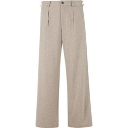 Prohibited Pleat-Front Pants 'SoHo' male Beige size XS