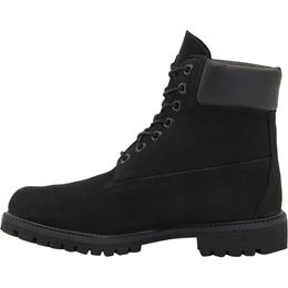 Timberland Stiefel - Stivale Stringato Waterproof Premium 6-Inch Nero - Gr. 44,5 (EU) - in Schwarz - f&uuml;r Damen