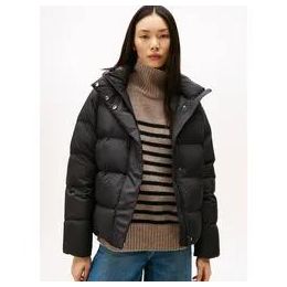 Steppjacke Tommy Hilfiger "MODERN DOWN REG JACKET", Damen, Gr. S (36), schwarz, Steppware, Obermaterial: 100% Polyester, unifarben, Jacken
