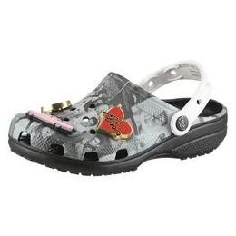 Hausschuh Crocs "Classic Clog Elvis Presley", Herren, Gr. 39, multifarben, CrosliteTM, Schuhe, Clog, Sandale, Hausschuh mit Fersenriemchen