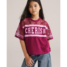 WE Fashion Shirt girl Purple size 158/164