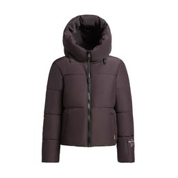 Khujo Jacke 'Audrey Matt' Damen Gr&ouml;&szlig;e S dunkellila Winterjacke