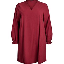 ZIZZI Kleid 'Jeasy' Damen Gr&ouml;&szlig;e 54/56 rot Winterkleid