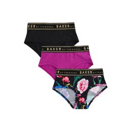 Baker by Ted Baker Unterhose M&auml;dchen Gr&ouml;&szlig;e 152 dunkelgr&uuml;n / lila / rosa / schwarz