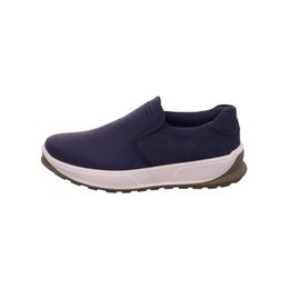 Ecco Herrenslipper sportlicher Boden Mens in Blau | Gr.: 41