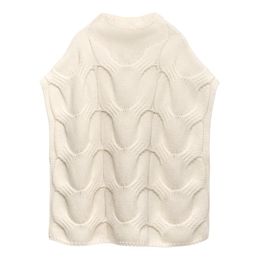 Adolfo Dominguez Vest female Beige size S