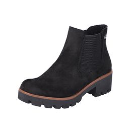 Rieker Chelsea Boots Damen Gr&ouml;&szlig;e 40 braun / schwarz Winterschuhe