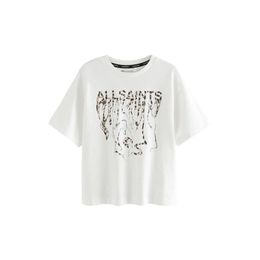 smALLSAINTS T-Shirt M&auml;dchen Gr&ouml;&szlig;e 110 creme / dunkelbeige / schwarz