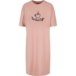 Merchcode Dress 'But First Coffee' female Pink size 4XL