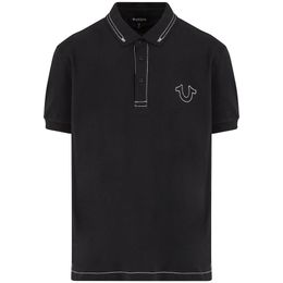 True Religion Poloshirt Herren Größe M schwarz / weiß