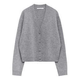 Adolfo Dominguez Strickjacke Damen Gr&ouml;&szlig;e XXL grau