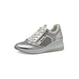 Tamaris Sneaker Damen Größe 39 grau / taupe / silber / weiß