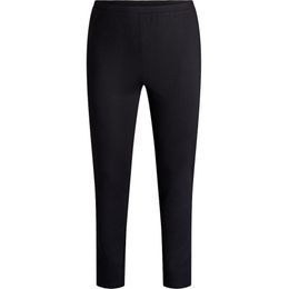 ZIZZI Leggings 'Mwinola' Damen Größe 11XL/12XL schwarz / silber