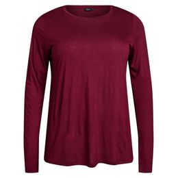 ZIZZI Shirt 'Vwolia' Damen Gr&ouml;&szlig;e 9XL/10XL rot