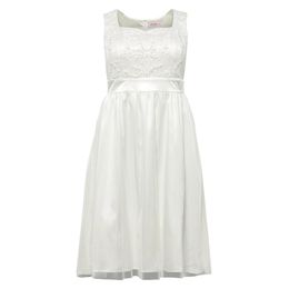 sheego Kleid Damen Größe 52 offwhite