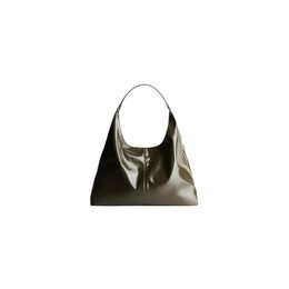 Bershka Schultertasche Damen Gr&ouml;&szlig;e One Size oliv