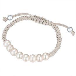 Valero Pearls Perlenarmband »VP980« mit Süßwasser-Zuchtperle weiß none Damen Armband mit Perlen