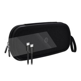 STEALTH Konsolen-Tasche »Premium Travel Kit (Tasche, Kabel & Glas) für Switch 2« schwarz Praktische Aufbewahrung für bis zu 12 Spiele sowie Platz...