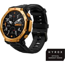 Amazfit Smartwatch »T-Rex 3 Pro« (4, 8 cm ) Black Gold