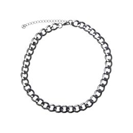 Urban Classics Edelstahlkette »Unisex Big Chain Necklace« gunmetal onesize Stilvolle Halsketten für jeden Anlass