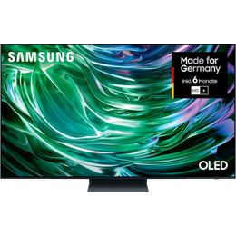 Samsung OLED-Fernseher »GQ83S90DAE« 209 cm/83 Smart-TV Neural Quantum 4K AI Gen2 Prozessor, Gaming Hub, bis zu 144Hz graphitschwarz Neural Quantum...